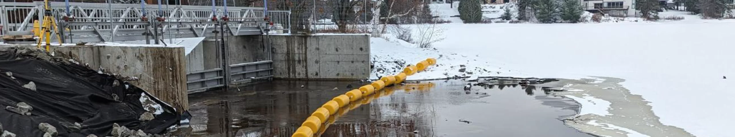 Bolina Watercraft Safety Booms withstand arctic winter conditions ...